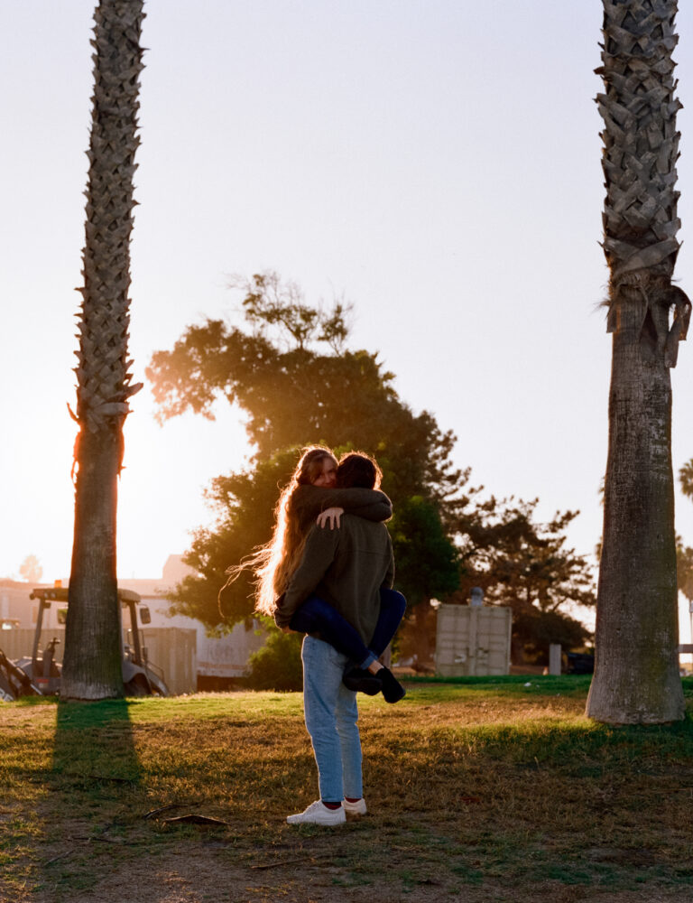 San Diego Couples Session On Film